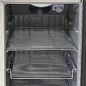 Whynter BOR-326FS 3.0 cu. ft. Indoor/Outdoor Beverage Refrigerators, One Size, Stainless Steel/Black, 15" wide