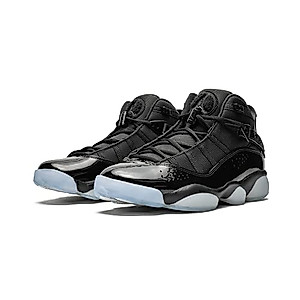 Jordan Mens Air 6 Rings 322992 011 Black Ice - Size 10
