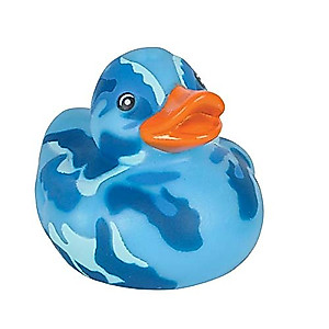 Rhode Island Novelty 2 Inch Camouflage Rubber Duckies, One Dozen Assorted