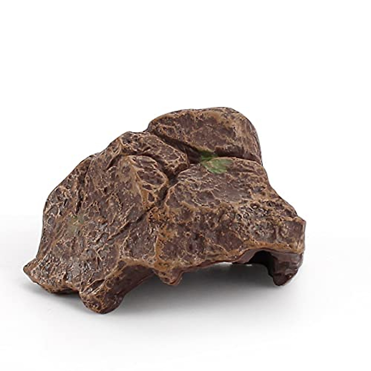 Warmtree Artificial Tree Stump Mini Garden Figurines Stumps Ornaments Miniature Stone Rock Statue for Micro Train Landscape Railway Sand Table, Pack of 7