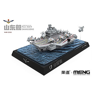 MENG MNGWB008 Warship Builder - PLA Navy Carrier Shandong [MODEL BUILDING KIT]