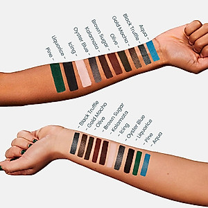 Wonderskin 1440 Longwear Green Eyeliner Pencil - Waterproof, Sharpenable Eyeliner Pencil and Smudge Proof Green Eye Liner Pencils (Olive)