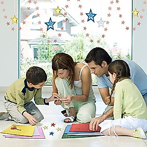 Glitter Felt, Glitter Sheets, 8 x12 inches Felt Glitter for Craft, 20pcs Pack Glitter Felt Fabric Square for for Party Project