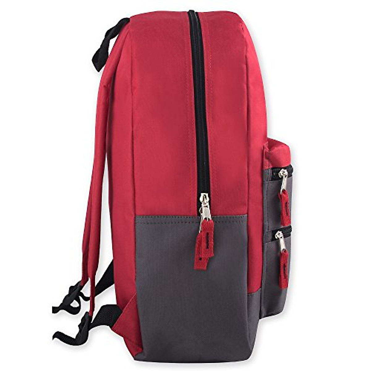 Trail maker Multi Pocket Multicolor Backpack with Adjustable Padded Straps