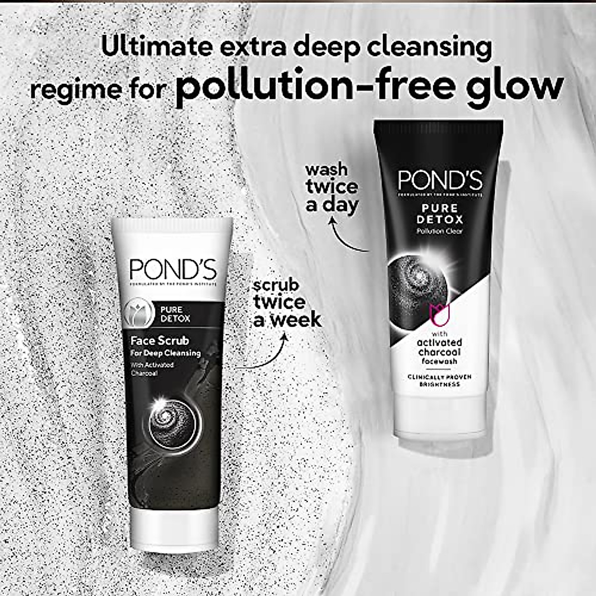 Ponds Pure White Deep Cleansing Facial Foam Face Wash