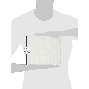 Premium White Napkins, 3 Ply Dinner Napkin Cloth Like | Value Pack 300 Count