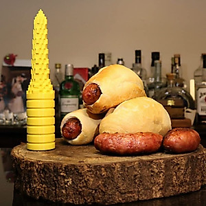 Hotdogger, Hot Dog Bun Driller Perfect for Grilling and BBQ, Ideal Size for Brats and Other Sausages