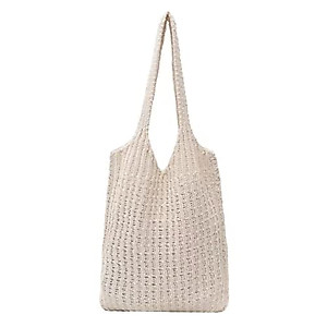 Aesthetic Hobo Bag Cottagecore Aesthetic Tote Bag Fairy Grunge Hobo Bags Cottagecore Bag Fairycore Hobo Bag (Beige)