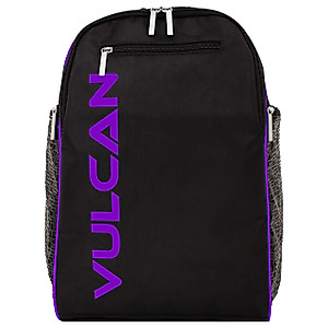 Vulcan Sporting Goods Club Pickleball Backpack (Purple), One Size, (VCB-PUR)
