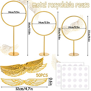 Wizard Party Chocolate Decoration with Goal Posts, Golden Snitch Wings Chocolate Wafer Cupcake Toppers with Glue Point for Birthday Wizard Theme Party Supplies Wedding