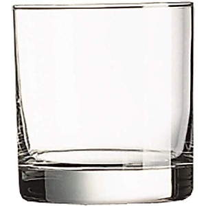 Arc Cardinal ArcoPrime Straight Sided On The Rocks Glass, 10.5 Ounce, Set of 12, Clear