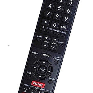 New GB118WJSA Replacement Smart TV Remote Control Fit for Sharp Aquos TV GB005WJSA GB004WJS GA890WJSA LC60C6600U LC60EQ10U LC60EQ30U LC60LE660U LC70EQ10U LC-70EQ30U LC70SQ17U LC-70SQ17U LC80UQ17U