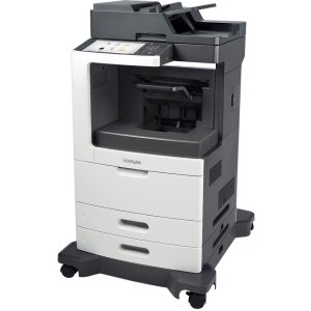Renewed Lexmark MX810de MX810 24T7407 All-in-One Laser Printer Copier Machine w/90-Day Warranty