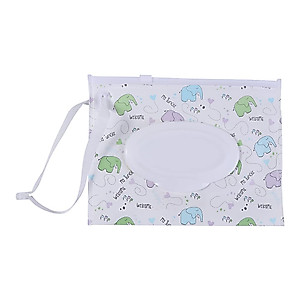 Wet Wipe Bag, Clamshell Wipe Holder, Cute Wet Wipes Bag, Travel Wet Wipes Box, Portable Wipes Container, Eco-Friendly Wipes Case(8)