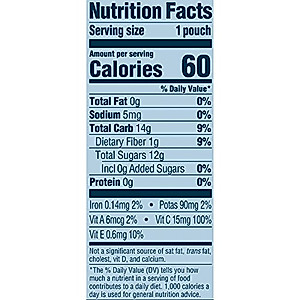 Gerber Baby Food Pouches, Toddler 12+ Months, Apple Mango Strawberry, 3.5 Ounce (Pack of 12)