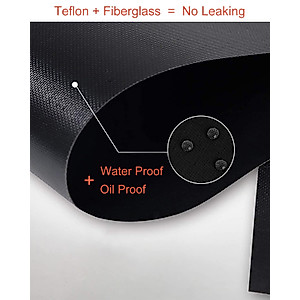 Alldrmtrue Oven Liner, Oven Liners for Bottom of Electric Oven, Oven Mat, 15.75" X 23.62", Easy to Clean Nonstick Reusable, 2 Pack