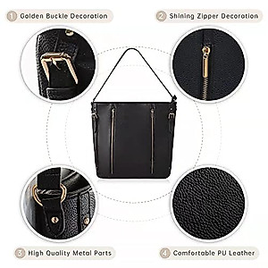 Handbags for Women,Women's Tote Bag with Soft Faux Leather,Big Capacity Handbag Large Designer Ladies' Hobo bag