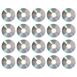 50pcs Hand Decorated Discs Decorative DIY Discs Creative Cd Discs DIY Household Cd Discs Home DIY Discs DIY Cd Discs Craft Material Bird Cd Discs Handmade DIY Cd Discs