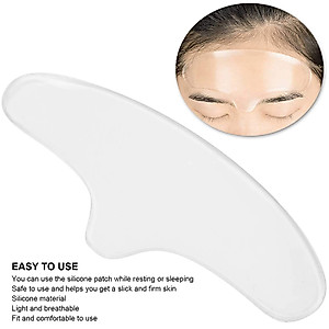 Anti-Wrinkle Forehead Patch, Silicone Anti-Wrinkle Forehead Patch, Self-Adhesive Reusable Forehead Wrinkle Removal Sticker