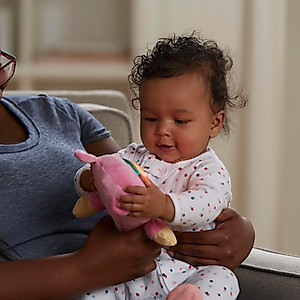 Playskool A1202F03 Glo Worm (Pink) Soft Toy for Babies with Soothing Melodies, Multi-Coloured - Amazon Exclusive