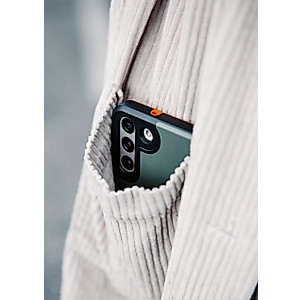 URBAN ARMOR GEAR UAG Designed for Samsung Galaxy S22 Plus Case Green Olive Sleek Ultra-Thin Shock-Absorbent Civilian Protective Cover, [6.6 inch Screen]