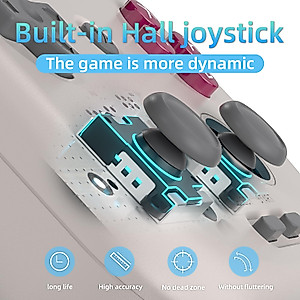 RG405V Handheld Game Console 4’’ IPS Touch Screen Android 12 Unisoc Tiger T618 64-bit Game Player Built-in 5500mAh Battery 128G TF Card with 3154 Games(RG405V Gray)
