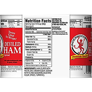 Underwood Deviled Ham Spread, 4.25 Ounce (Pack of 4)