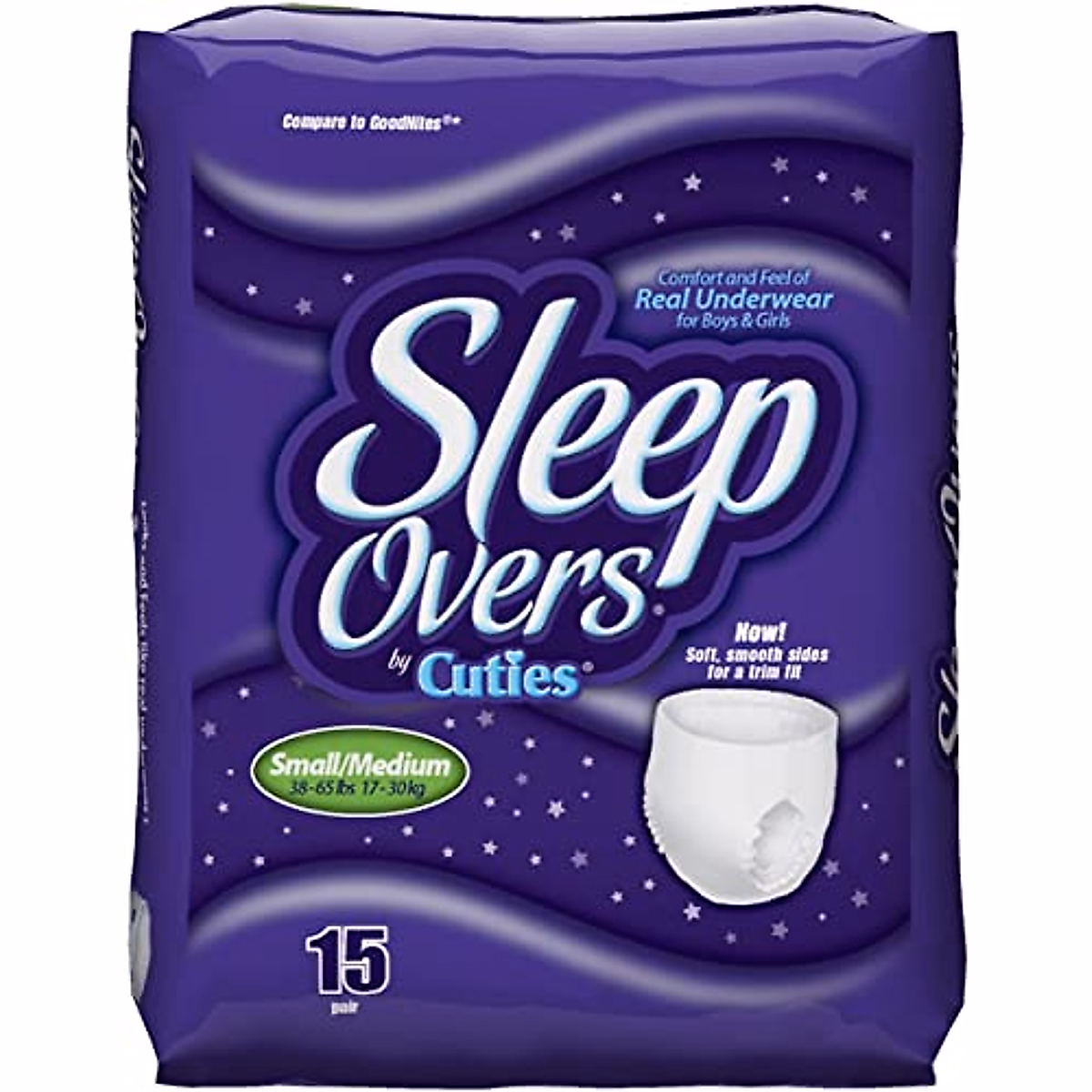 Prevail SLP05301 Sleepover Diaper - Youth S/M - 60/Case