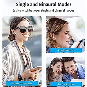 Wireless Headphones, Bluetooth 5.3 Sweat Resistant Earphones, Wireless Noise Cancelling Earbuds,Immersive Premium Sound Long Distance Connection Headset,Bluetooth Headphones for iPhone/Android