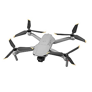 4k Camera Drone Foldable 4pcs Quick Release Propeller Lightweight Replacement Blades Compatible with DJI Mavic Air 2 and Air 2S Drone Three Noise Canceling Propeller Hs700d Case (Black, One Size)