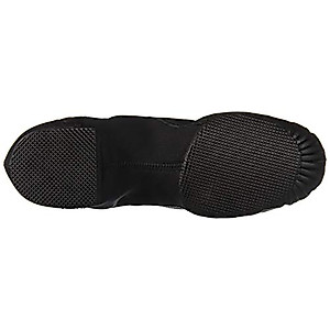 Leo Women's GIOFLEX Jazz Boot Dance Shoe, Black, 6 Medium US