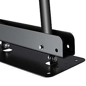 Neewer Wall Mounting Boom Arm with Triangle Base for Photography Studio Video Strobe Light Monolight Softbox Umbrella Reflector, 180 Degree Rotation, Max Length 66.5 inches/169centimeters (Black)