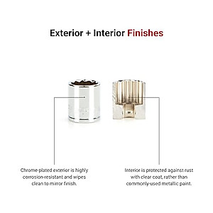 TEKTON 3/8 Inch Drive 12-Point Socket Set, 15-Piece (1/4-1 in.) | SHD91111