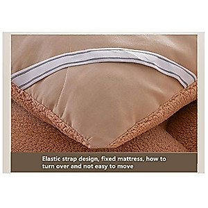 Plush Thicken Floor Mattress Non-Slip Quilting Tatami Mattress Japanese Foldable Futon Mat Single Double Mattress Topper Full Size for Adult Child etcC-100x200cm(39x79inch)