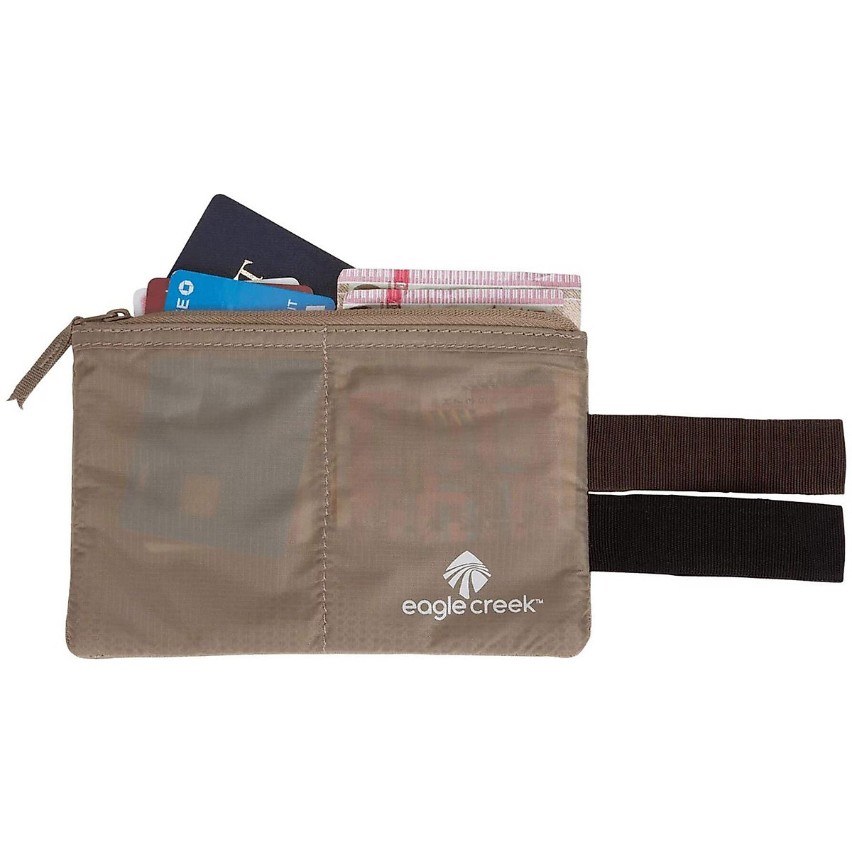 Eagle Creek Travel Gear RFID Blocker Hidden Pocket, Tan, One Size