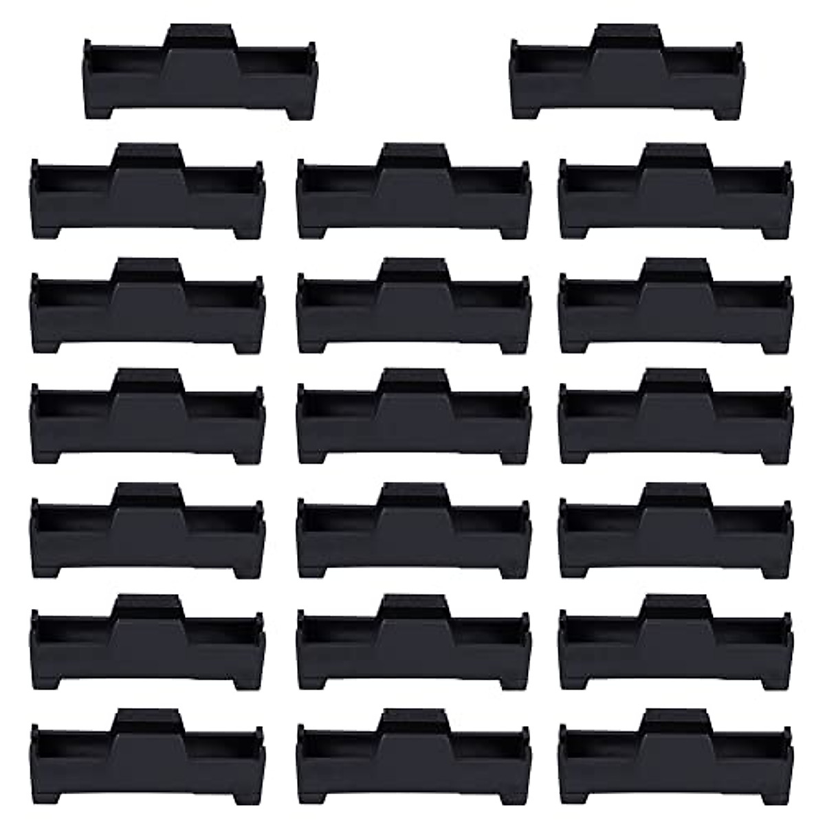 Hobbypark Servo Extension Safety Connector Clips Wire Lead Lock for RC Models (20-Pack)