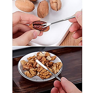 30 PCS Seafood Tools Include Crab Crackers, Seafood Scissors, Lobster Sheller, Crab Hammer,and Shellfish Forks,Nutcracker Set