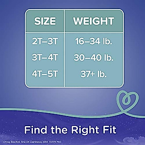 Pampers Easy Ups Pull On Training Pants Boys and Girls, 3T-4T (Size 5), 2 Month Supply (2 x 124 Count) with Sensitive Water Based Baby Wipes, 12X Pop-Top Packs (864 Count)