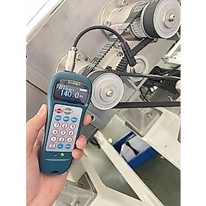 Sanker Sonic Belt Tension Meter SK-608 Suited for Multi-Ribbed V- and synchronous Belts Shorter Measurement time ≤ 0.2S Measuring Accuracy +/-1% Frequency Range 10-5000Hz U550 Same Function