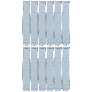 Yacht & Smith Men's & Women's Wholesale Bulk Cotton Tube Socks, Referee Style, by SOCKS'NBULK