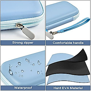 Case Compatible with Anker 622 621 for Magnetic Battery for MagGo 5000mAh Foldable Magnetic Wireless Portable Charger.Power Bank Storage Holder for Anker USB Charger and Battery Bank(Box Only)-Blue