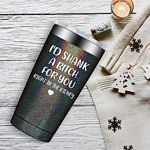 BIRGILT Best Friend Birthday Gifts for Women - Funny Christmas Friendship Gifts for Coworker, Sister, Bestie - 20oz Tumbler Cup