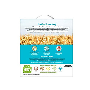 sWheat Scoop Multi-Cat All-Natural Clumping Cat Litter, 12.3lb Box