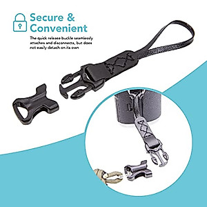 Foto&Tech 2 Pieces Quick Release QD Loop Connector to Camera Neck Strap for Compact Camera, Point-and-Shoot Camera (Style C)