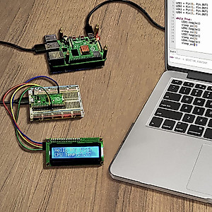 GeeekPi Basic Starter Kit for Raspberry Pi Pico, with Breadboard, I2C 1602 LCD Display Module, 9g Mirco Servo for Raspberry Pi Beginners & Software Engineer
