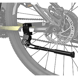 LEICHTEN Adjustable Bicycle Kickstand Aluminum Alloy Bike Kick Stand for 26" 27.5" 28" 700c Mountain Bike/BMX/Adults bike/City bike Storage