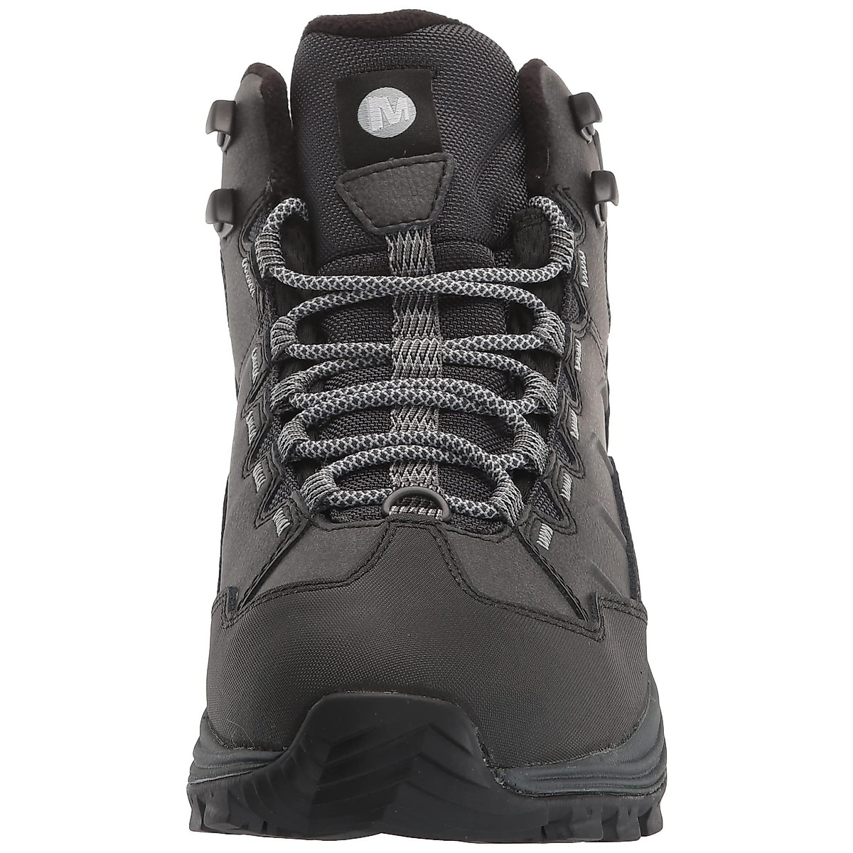 Merrell Men's Thermo Chill Mid Waterproof Snow Boot, Black, 9 Wide