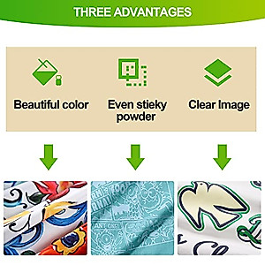 CenDale DTF Transfer Film 8.5"x14" - 30 Sheets Premium Thick Double Sided DTF Film for Sublimation Hack, Direct to Film Printing on Dark and Light T-shirts, Cold & Hot Peel DTF Paper, 140gsm Matte