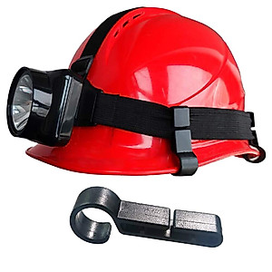 10 Pcs Helmet Clips for Headlamp,Headlamp Hook,hard hat Light Clip,Helmet Clip,Hard Hat Accessory Easily Mount Headlamp on Narrow-Edged Helmet