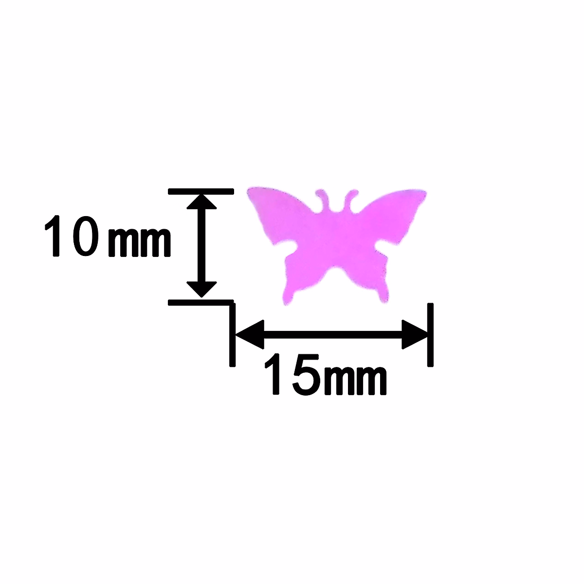 Purple Butterfly Party Table Confetti - Wedding Bachelorette Birthday Party Foil Metallic Sequins Confetti Engagement Bridal Shower Mothers Day Party Sprinkles Scatter Confetti Decorations, 60g